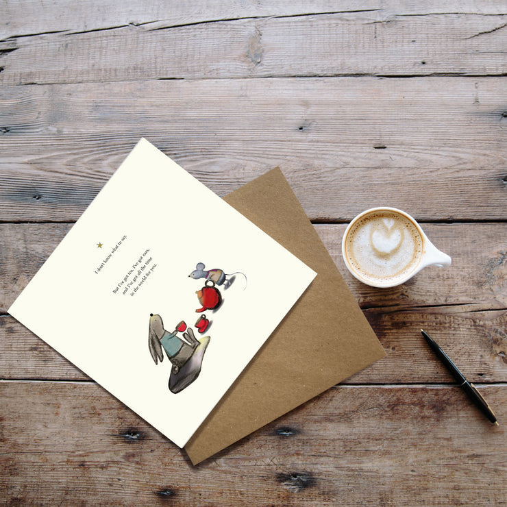 Comfort Cards - Featuring four gentle illustrations with beautifully c ...