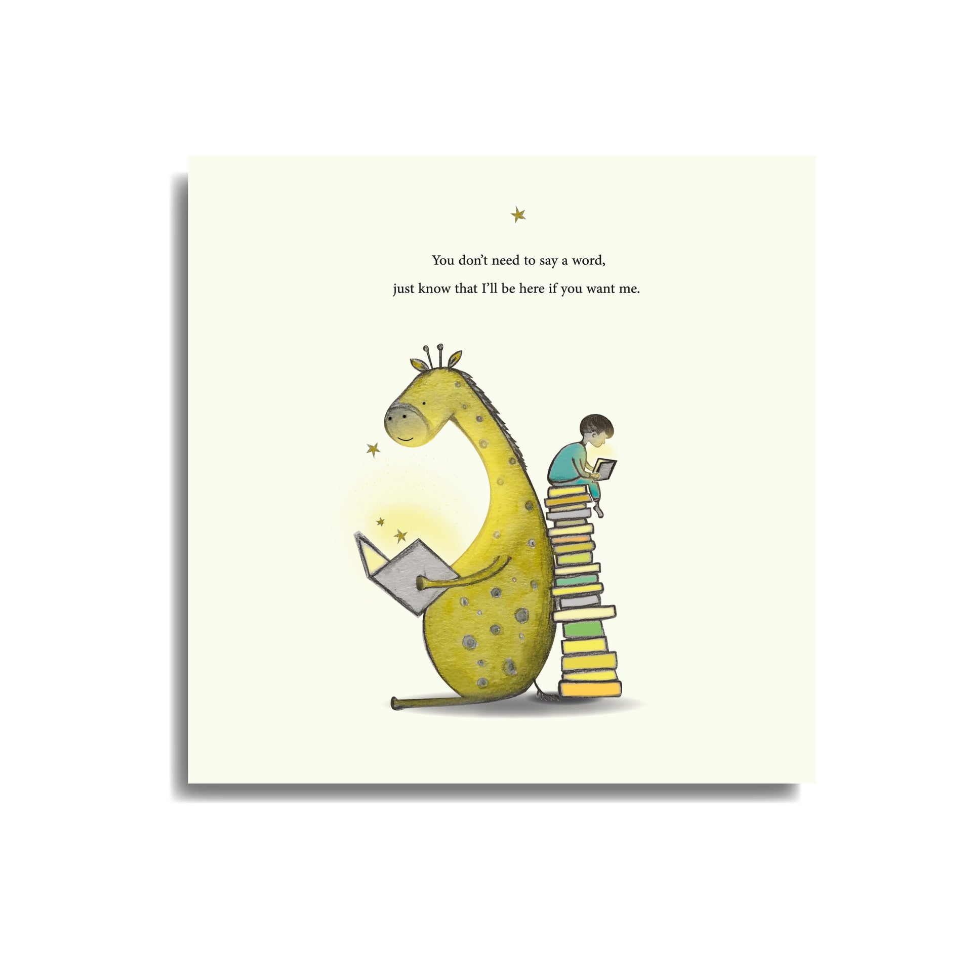 Comfort Cards - Featuring four gentle illustrations with beautifully c ...