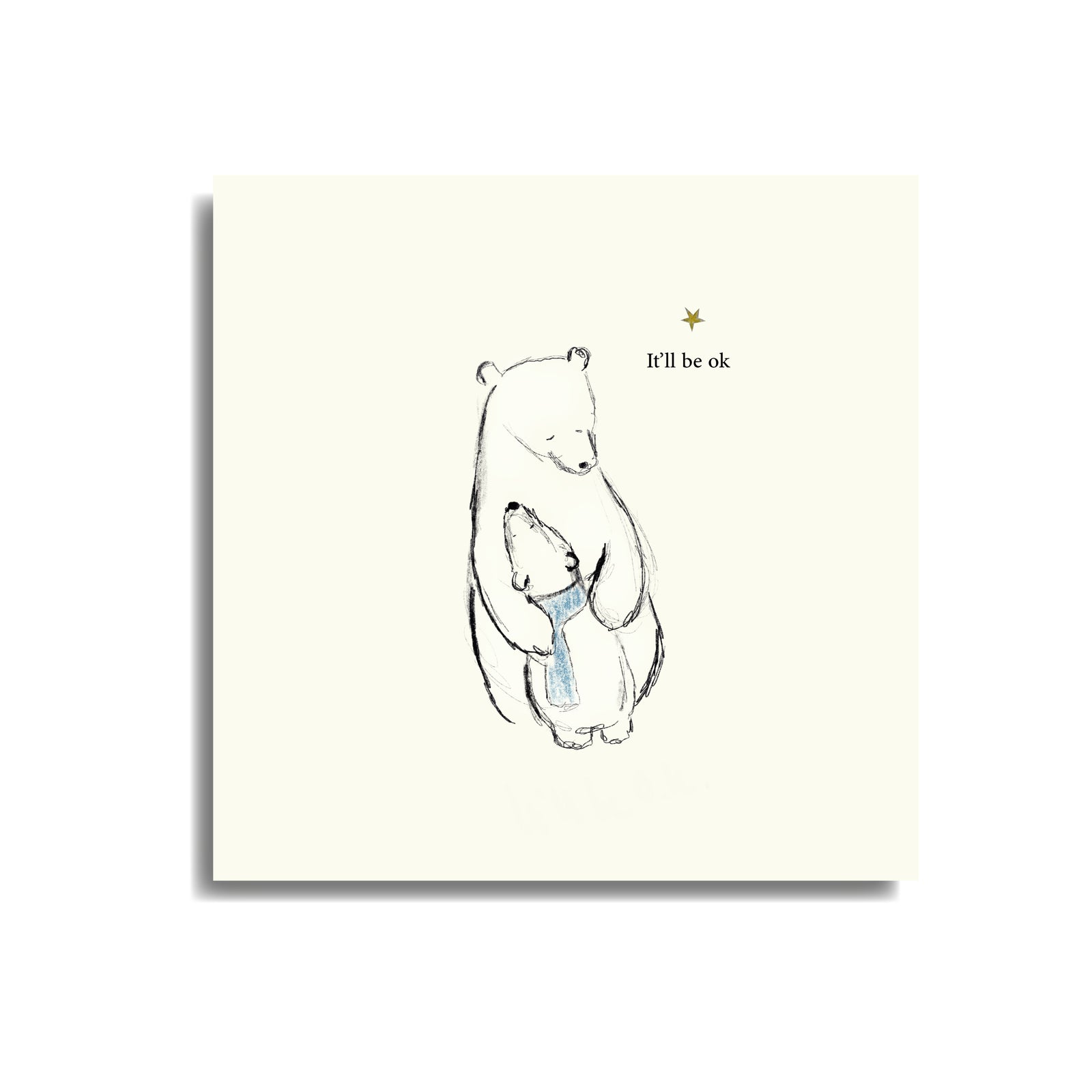 Comfort Cards - Featuring four gentle illustrations with beautifully c ...